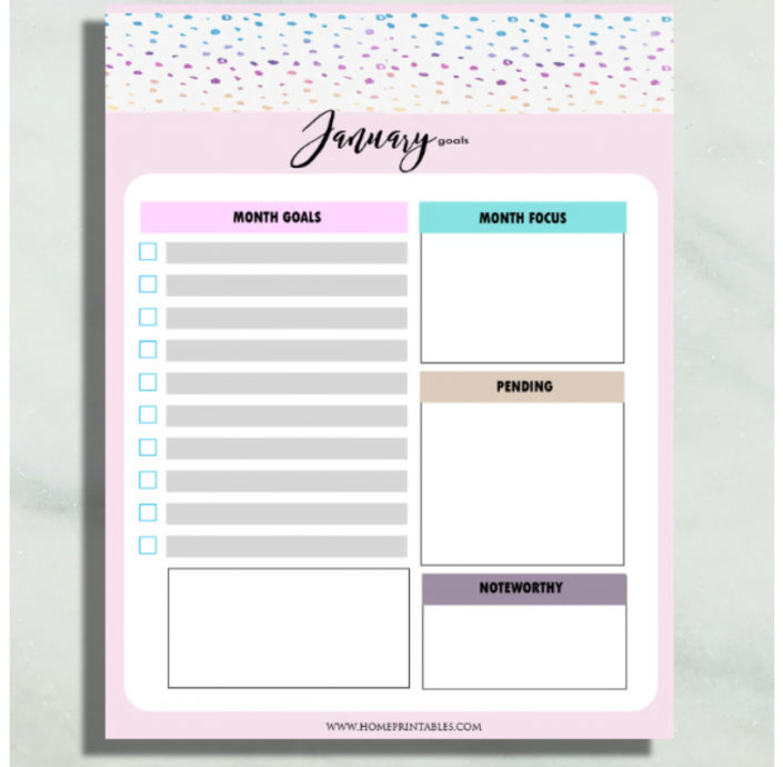 11 Helpful Teenage Goal-Setting Worksheets PDFs (Free)