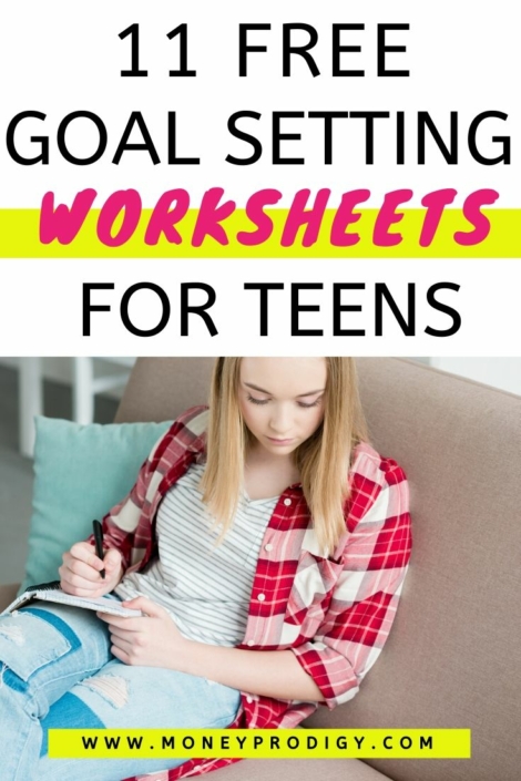 11 Helpful Teenage Goal-Setting Worksheets PDFs (Free)