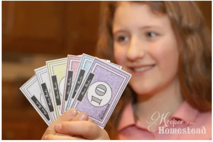 15 Free Printable Chore Bucks to Choose From