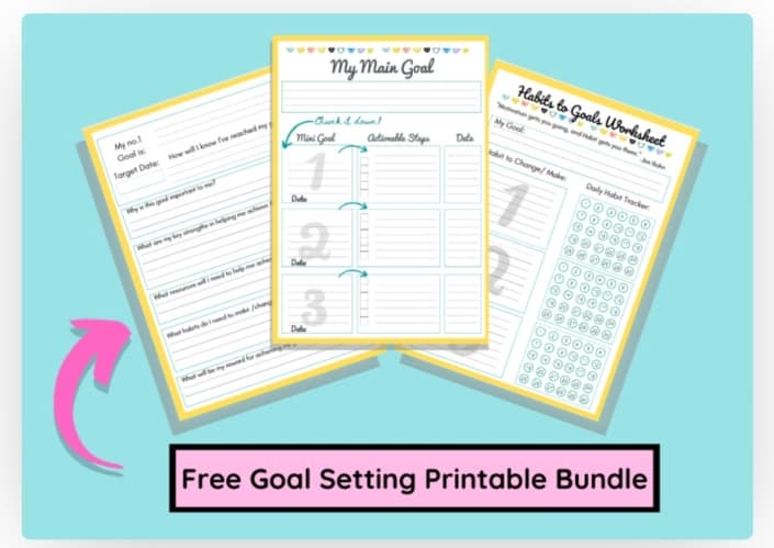 Awesome Goal Setting Worksheet for Kids [PDF] - Money Prodigy