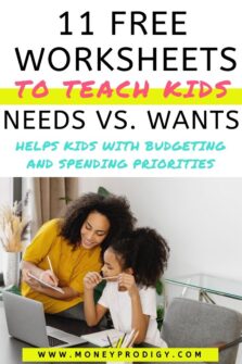 11 Needs vs Wants Budget Worksheets (And Teaching Help)