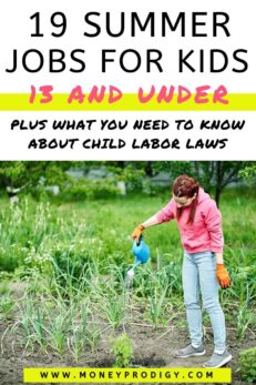 19 Summer Jobs for Kids (Aged 13 and Younger)