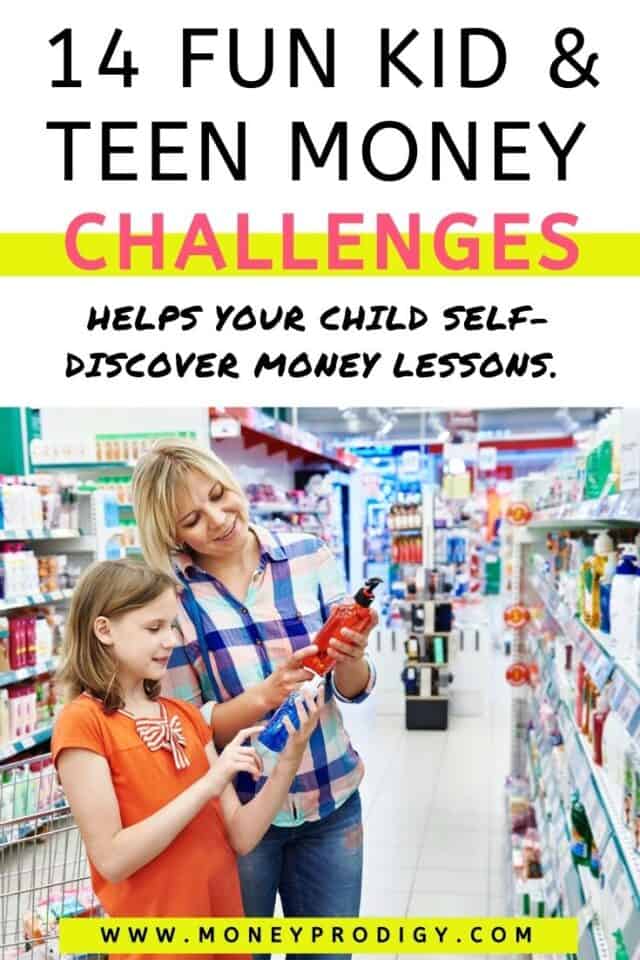 14 Money Challenges for Kids (Kids Saving Challenges and More!)