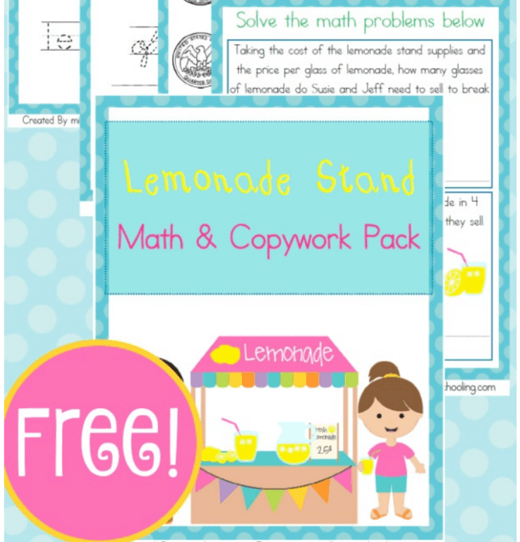 10 Lemonade Stand Worksheets (Math, Business Plan, Budgeting, etc.)
