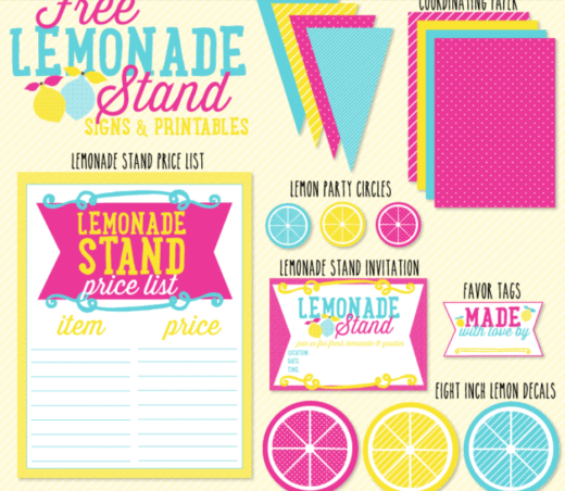 10 Lemonade Stand Worksheets (Math, Business Plan, Budgeting, etc.)