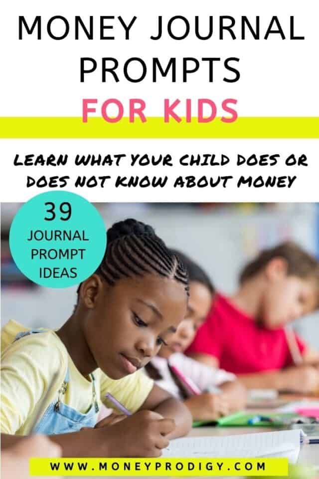 39 Money Journal Topics for Kids (What Do they Know about Money?)