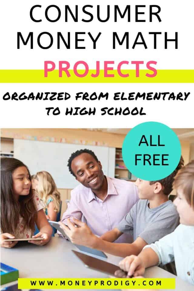 11 Free Consumer Math Projects (Elementary – High School)