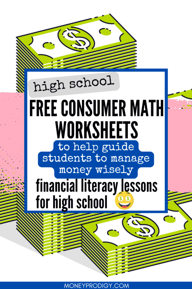 11 Free Consumer Math Projects (Elementary – High School)