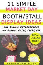 11 Simple Market Day Stall Display Ideas (from Dollar Tree)