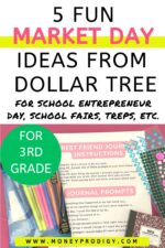 Five 3rd Grade Market Day Ideas (from the Dollar Tree)