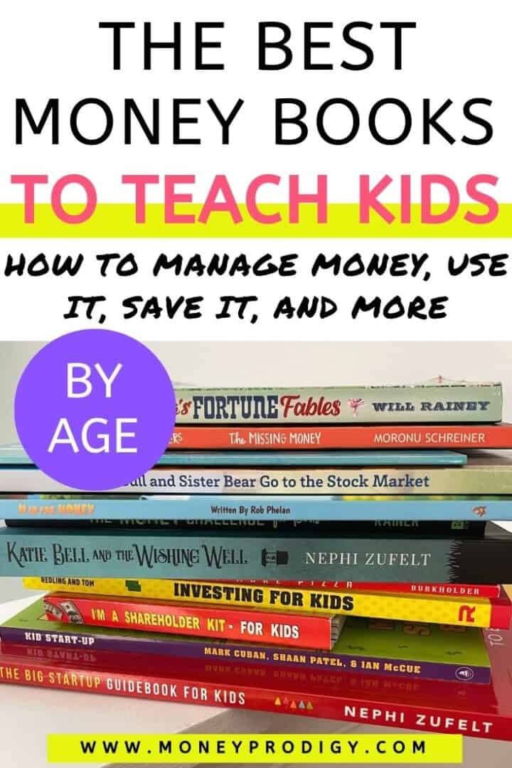 29 Money Books for Kids - By Age (plus BONUS activities for each!)