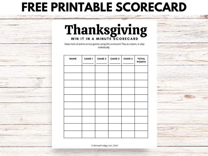 11 Thanksgiving Win It In a Minute Games for Students (Fun & Easy Prep)