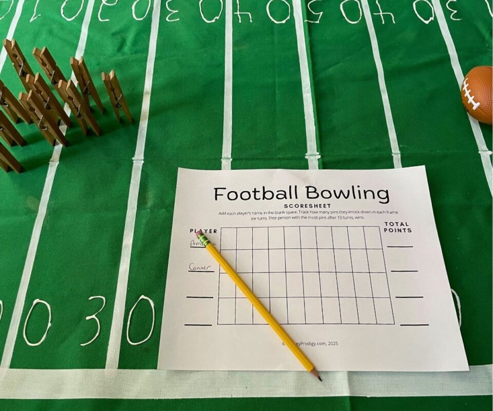 5 Super Bowl Games for Kids (Supplies from Dollar Tree)