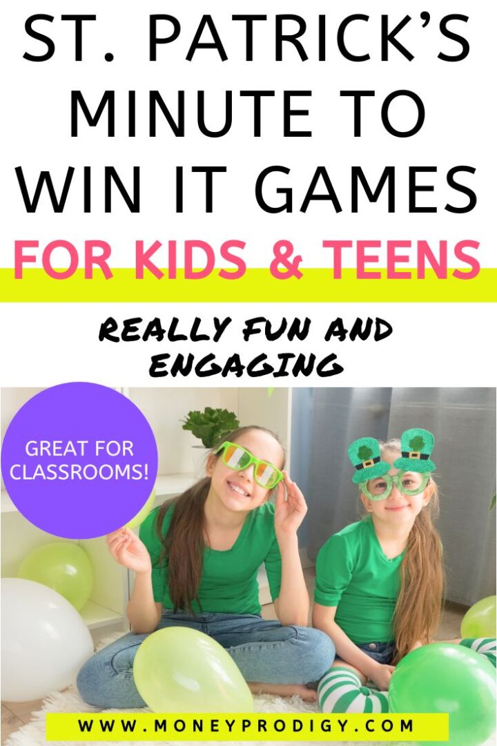 7 St. Patrick’s Day Minute to Win It Games (Supplies from Dollar Tree)