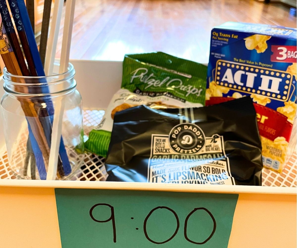 The Best Sleepover Food Idea (Timed Sleepover Snacks Cart)