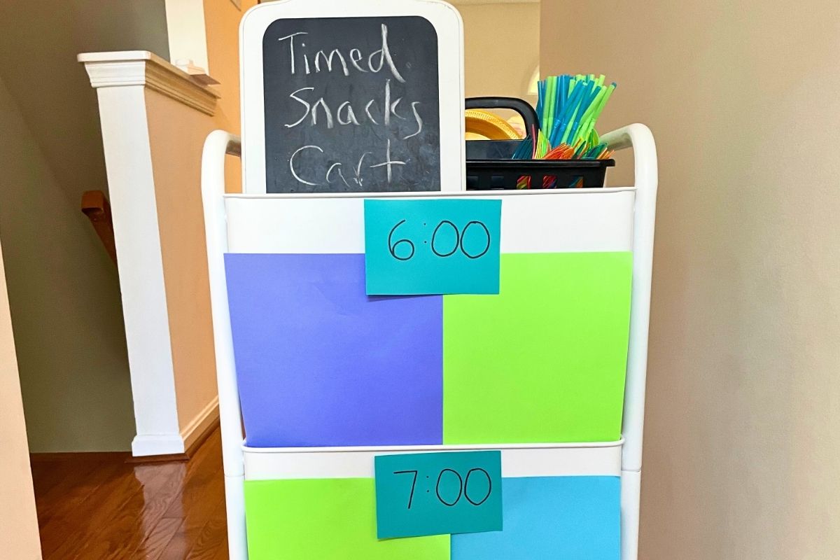 The Best Sleepover Food Idea (Timed Sleepover Snacks Cart)